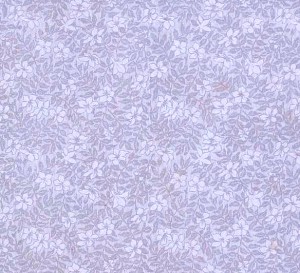 Purple Floral Endpaper - ReusableArt.com